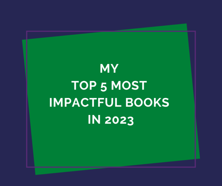 Top 5 most impactful books in 2023 - Nadine MullingsNadine Mullings